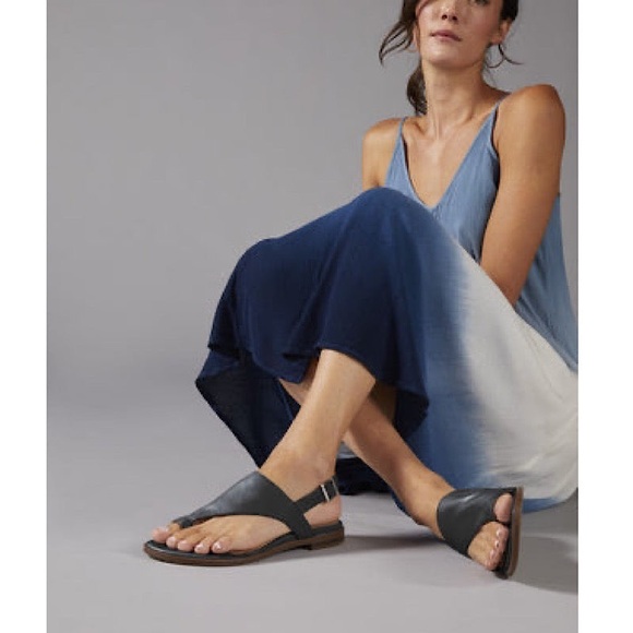 Vionic | Shoes | New Vionic Ella Leather Sandals In Black 7 | Poshmark